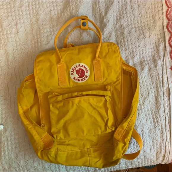 Fjallraven | Bags | Fjallraven Kanken 6l Backpack Warm Yellow | Poshmark